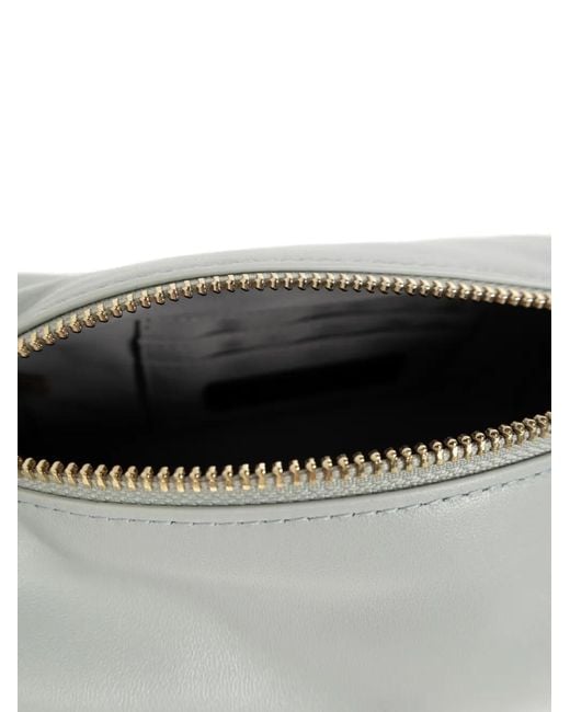 Furla Talia Leather Mini Bag in White | Lyst UK