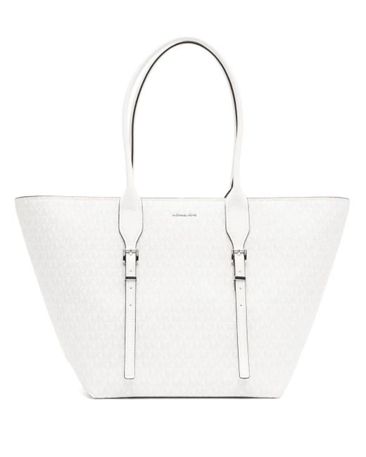 Michael Kors Moore Tote Bag in White | Lyst