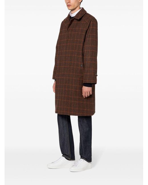 Mackintosh X The Woolmark Company Coat in Brown for Men | Lyst