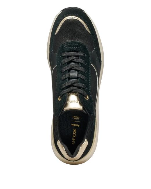 Geox Spherica Platform Sneakers in Black | Lyst UK