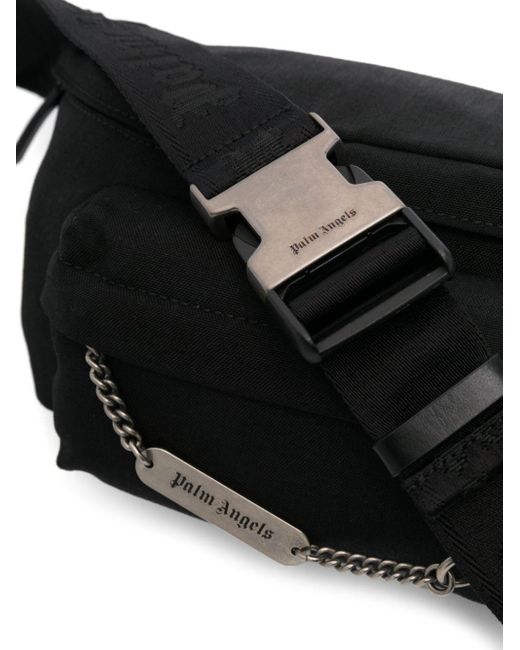 Palm Angels Logo-Chain Belt Bag in Black for Men | Lyst