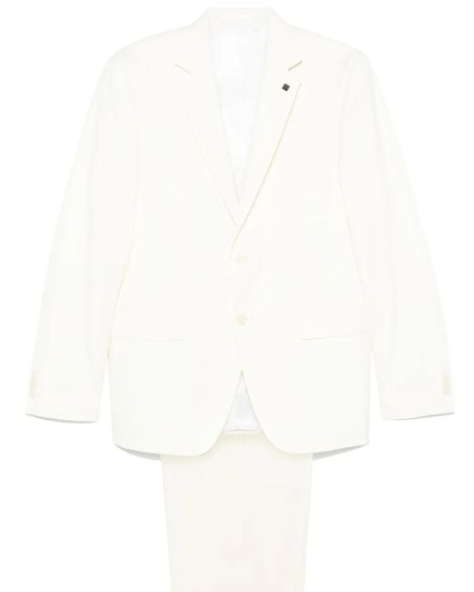 Karl Lagerfeld Drive Suit in White for Men | Lyst