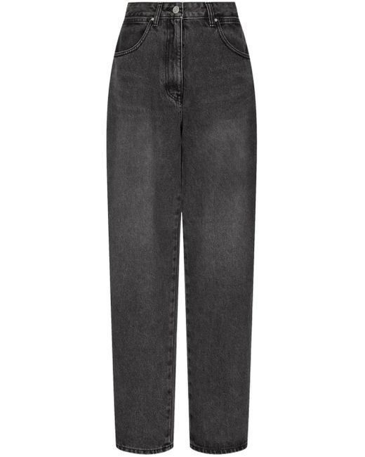 Studio Tomboy X Logo-Patch Jeans in Black | Lyst