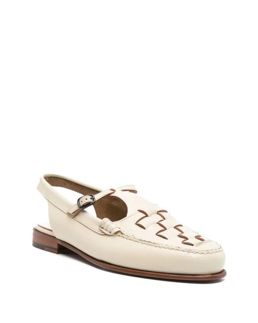Hereu Roqueta Loafers in Natural | Lyst