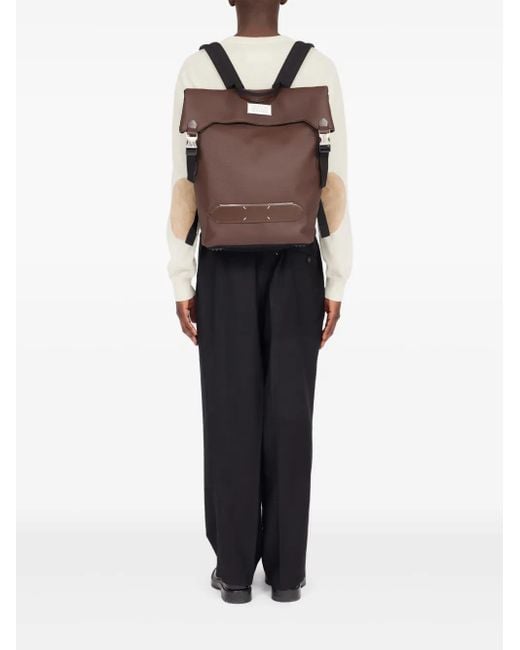 Maison Margiela 5Ac Flap Backpack in Brown | Lyst