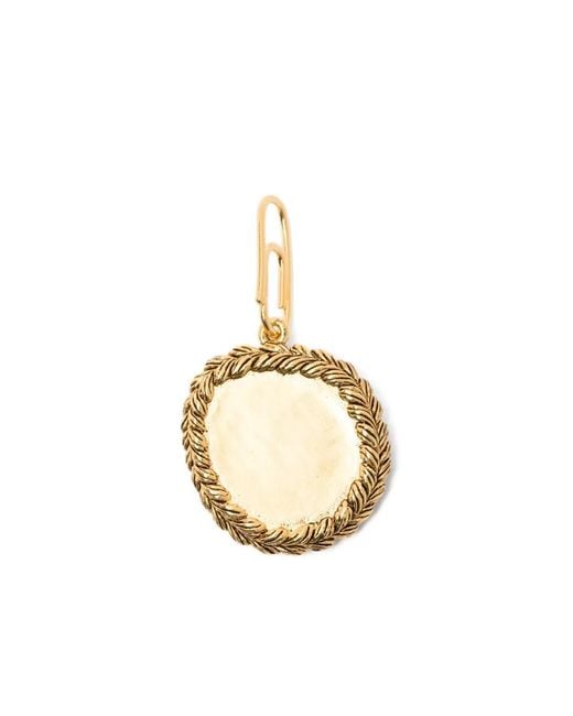 Aurelie Bidermann Pour Gravure Charm in Metallic | Lyst UK