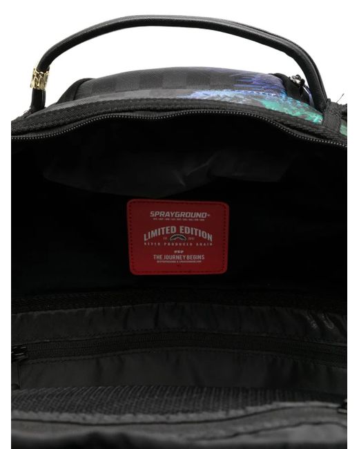 Sprayground Treehouse Party Dlxsv Tropical-Print Backpack in Gray for ...