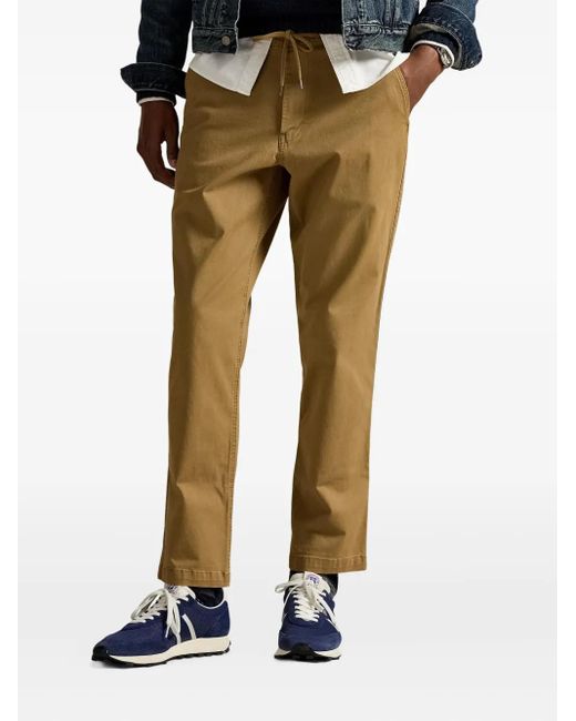 Polo Ralph Lauren Drawstring Chinos in Natural for Men | Lyst