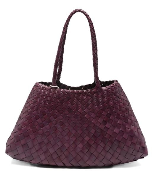 Dragon Diffusion Woven Tote Bag in Purple | Lyst UK