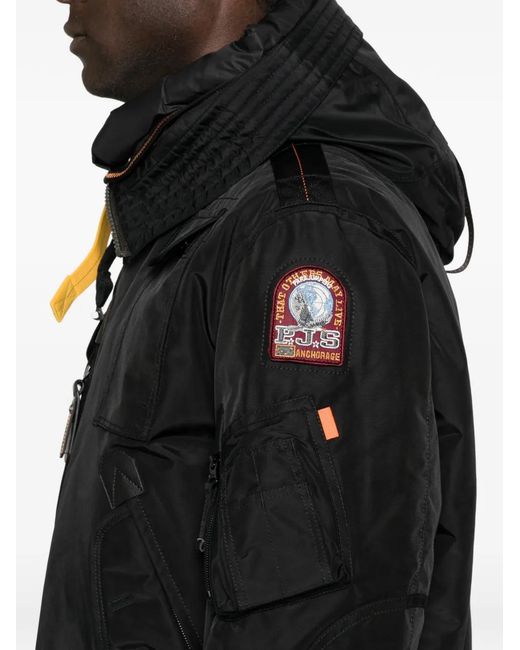 Parajumpers Gobi Down Jacket in Black for Men | Lyst UK