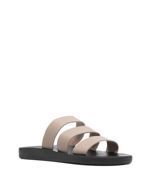 Ancient Greek Sandals Minas Comfort Leather Slides for Men | Lyst