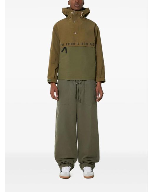 Human Made Heart-Panel Hooded Jacket in Green for Men | Lyst