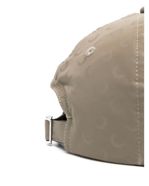 Marine Serre Moonogram-Pattern Baseball Cap in Natural | Lyst