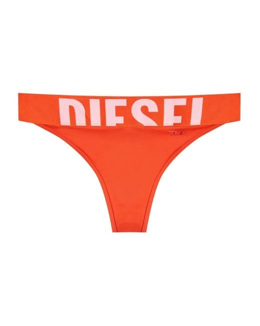 DIESEL Lola Bikini in Orange | Lyst