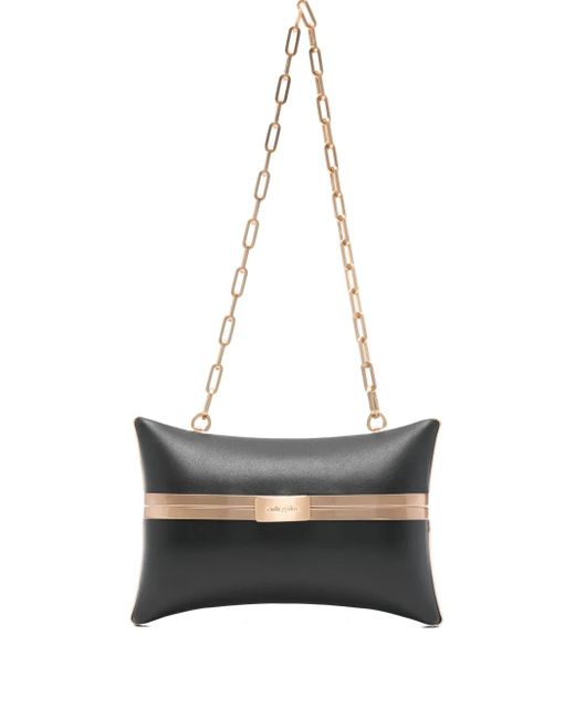 Cult Gaia Olea Chain-Strap Clutch Bag in White | Lyst UK