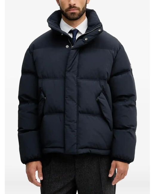 BOSS Demonto Puffer Jacket in Blue for Men | Lyst
