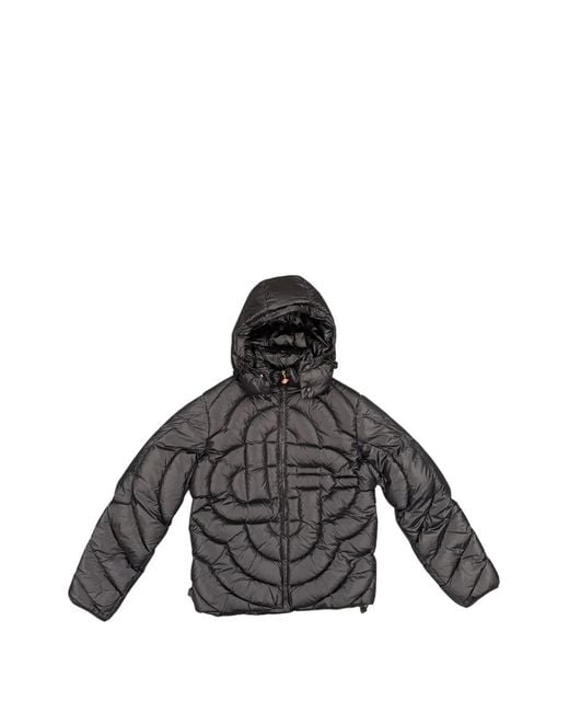 CASABLANCA Monogram Quilted Puffer Jacket in Grey for Men | Lyst UK