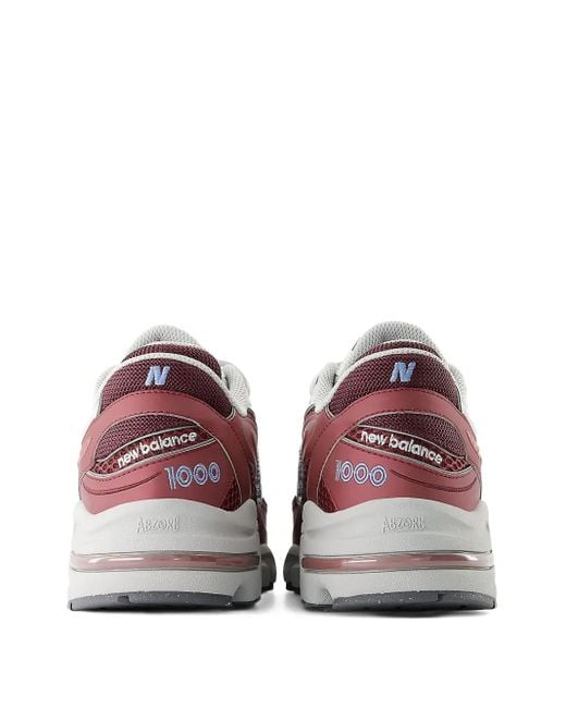 New Balance 1000 "Monarch Burgandy" Sneakers in Pink for Men | Lyst