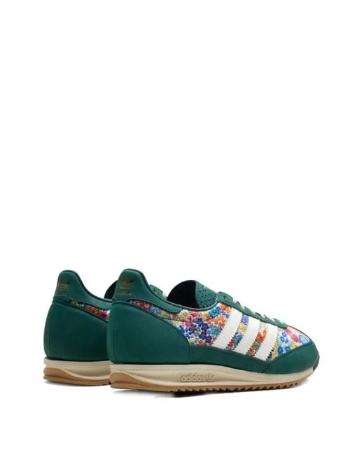 adidas X Liberty London Sl 72 Og "Collegiate" Sneakers in Green | Lyst