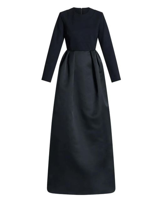 Greta Constantine Robe Longue Santi À Manches Longues in Black | Lyst UK