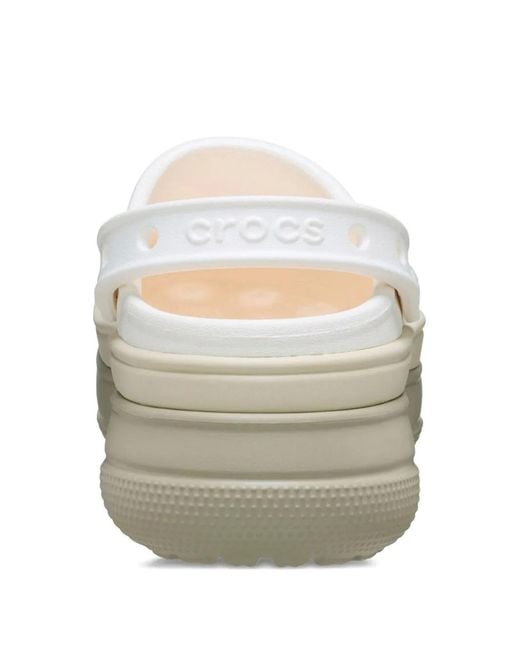 Crocs™ Platform Trainers in White | Lyst