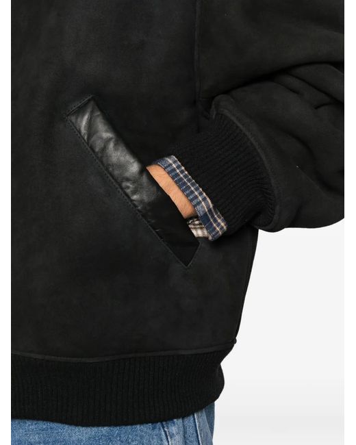 Studio Nicholson X Aaron Levine Berkeley Bomber Jacket in Black for Men ...