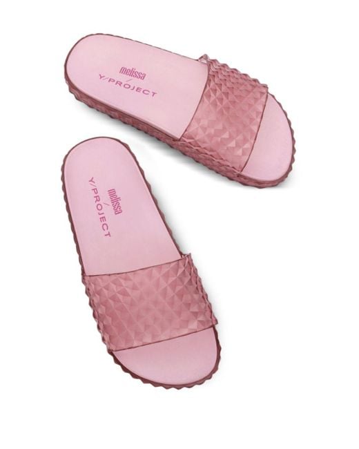 Y. Project Melissa Court Slides in Pink | Lyst