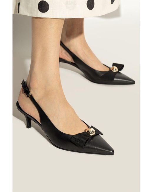 Furla 70Mm Sfera Pumps in Black | Lyst