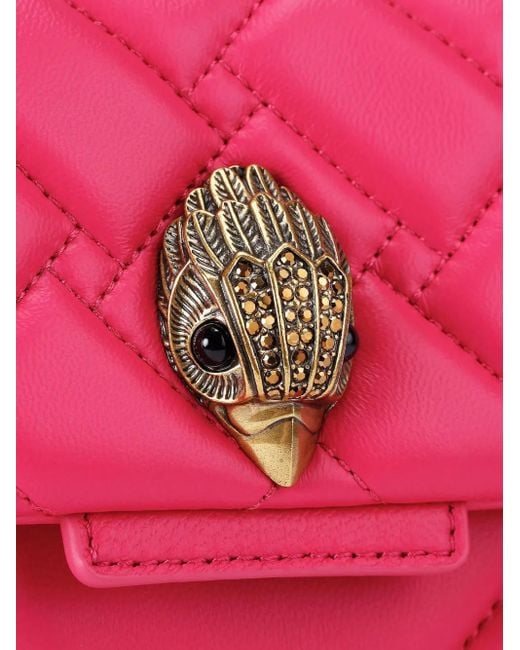Kurt Geiger Kensington Shoulder Bag in Pink | Lyst UK
