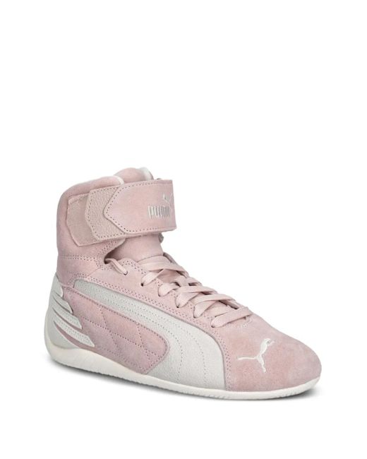 PUMA Speedcat Mid Sneakers in Pink | Lyst