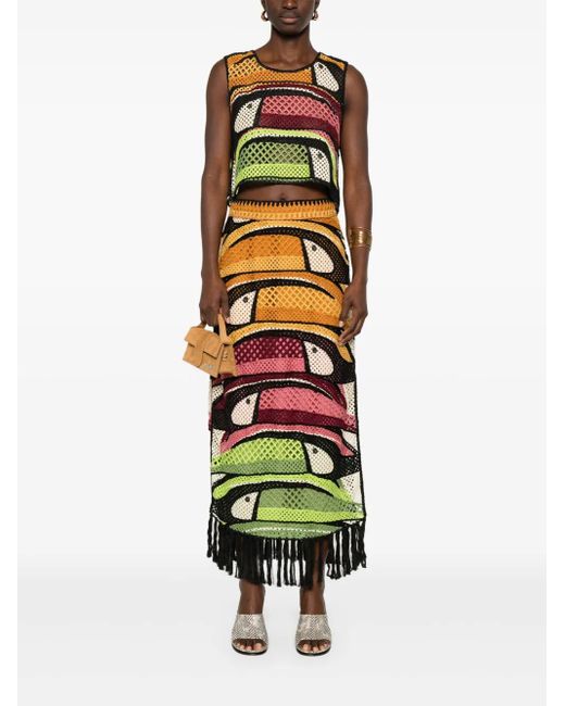 FARM Rio Toucan Tree Top in Red | Lyst