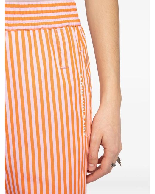 Zadig & Voltaire Poma Trousers in Pink | Lyst