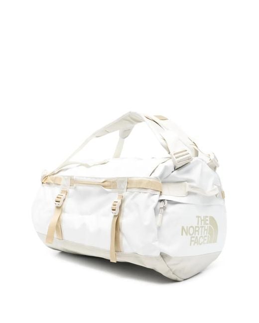 The North Face Small Base Camp Duffel Bag in White | Lyst