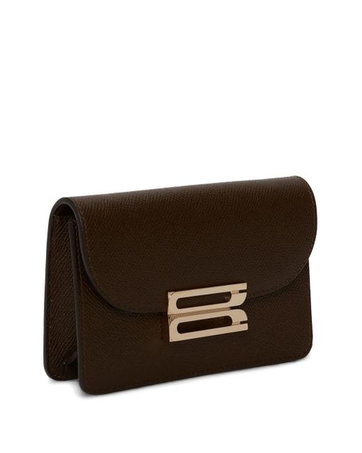 Victoria Beckham Dorian Embossed Leather Shoulder Bag in White | Lyst