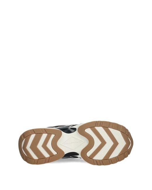 Alexander Smith Victoria Metallic Panelled Sneakers in Black | Lyst UK