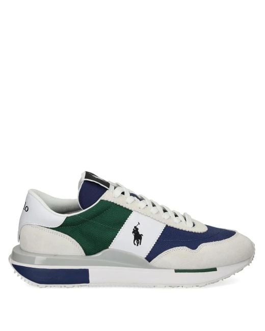 Polo Ralph Lauren Train 89 Sneakers in Blue for Men | Lyst