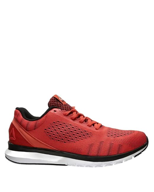 Reebok Print Smooth Ultraknit Sneakers in Red | Lyst UK