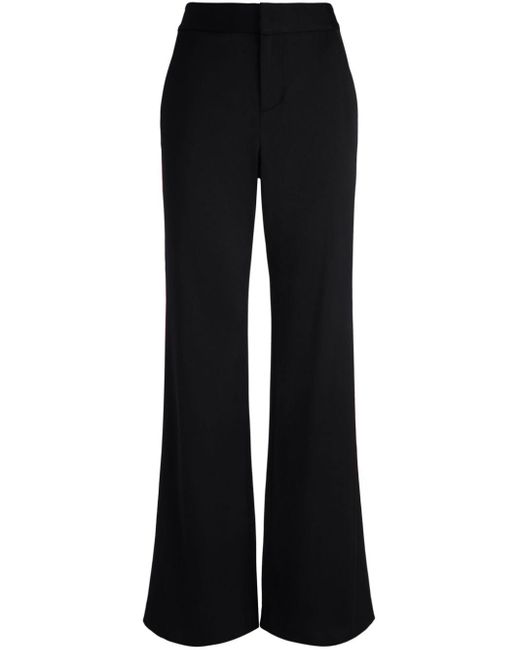 Alice + Olivia Dylan High-Rise Trousers in Black | Lyst