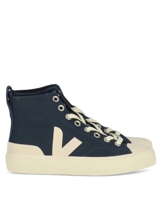 Veja Wata Ii Ripstop Nautico Pierre High-Top Sneakers in Blue | Lyst