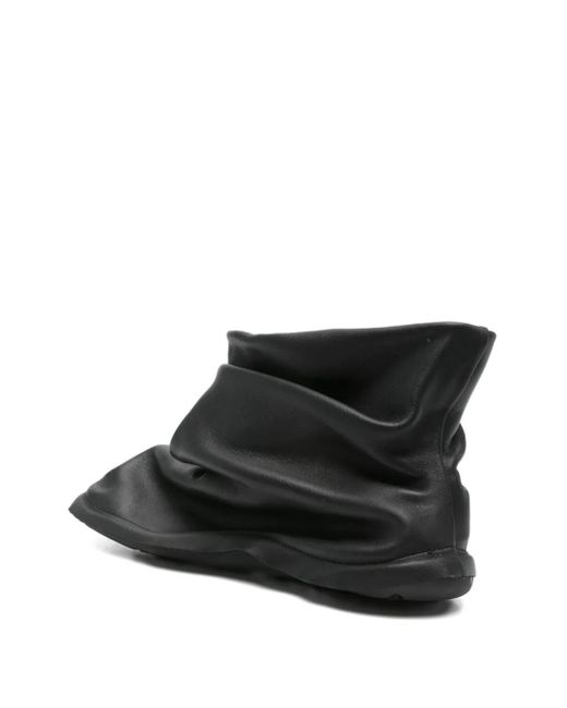 Camper X Issey Miyake Peu Form Calf Leather Boots in Black | Lyst