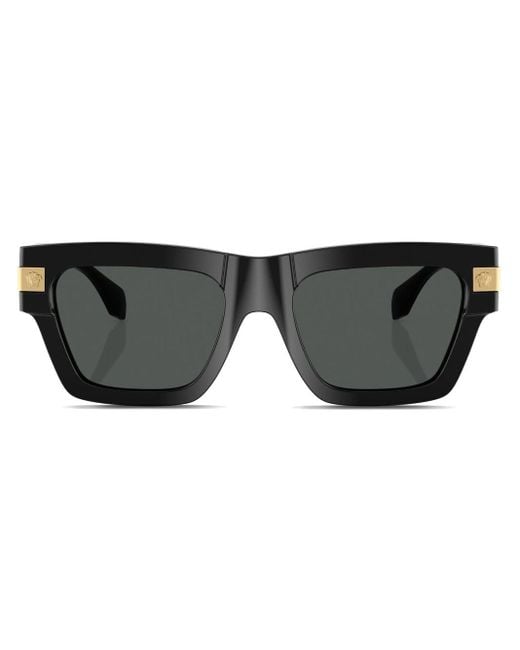 Versace Classic Square-frame Sunglasses in Black for Men | Lyst