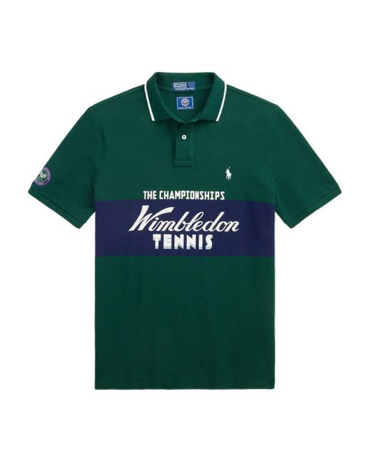 Polo Ralph Lauren Wimbledon Polo Shirt in Green for Men | Lyst