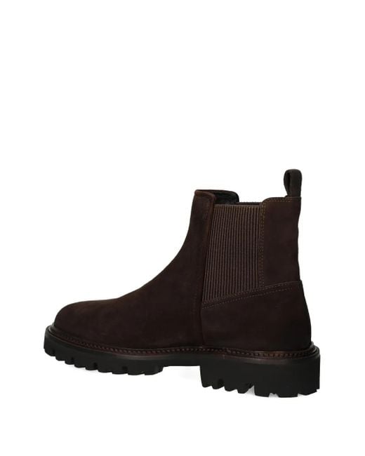 BOSS Julyo Suede Boots in Brown for Men | Lyst UK