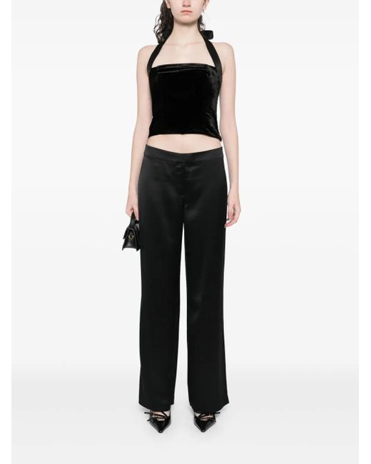 Reformation Malika Top in Black | Lyst