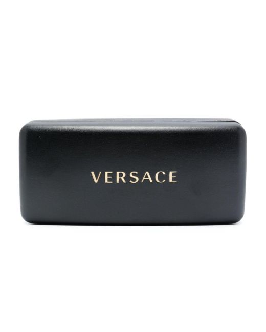Versace Rectangle-Frame Sunglasses in Natural for Men | Lyst UK