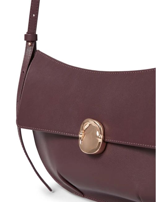 Claudie Pierlot Mini Dori Shoulder Bag in Purple | Lyst UK