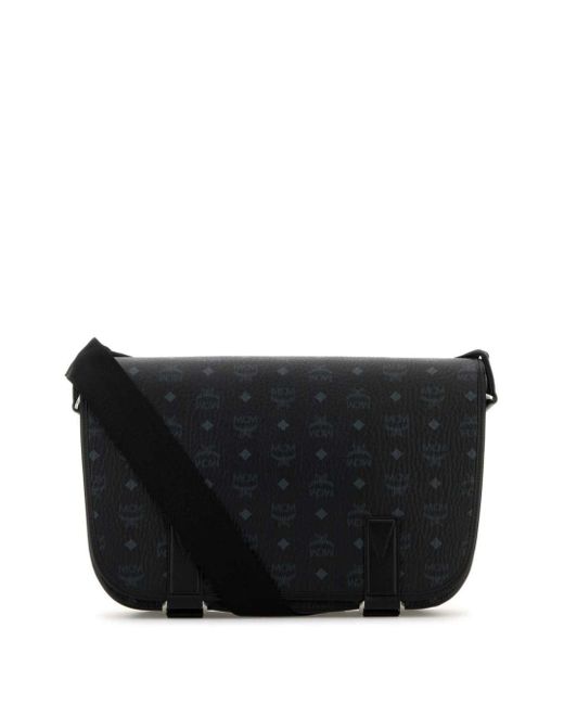 MCM Medium Aren Shoulder Bag in Black for Men | Lyst