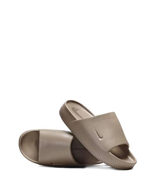Nike Calm "Mink" Slides in Brown | Lyst