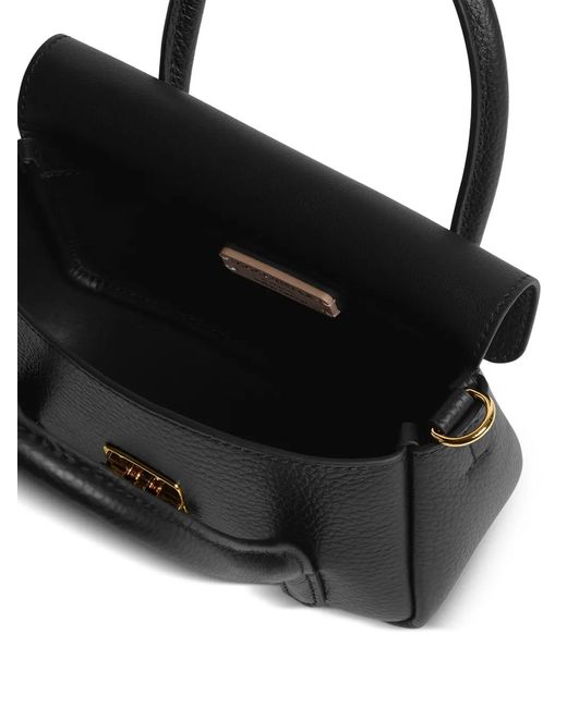 Coccinelle Mini Top-Handle Tote Bag in Black | Lyst