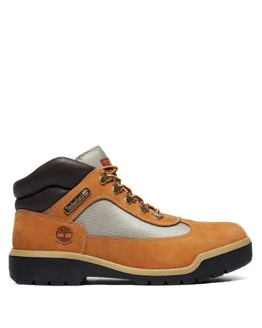 Timberland Field Boot Mid "Wheat" Boots in Brown for Men | Lyst